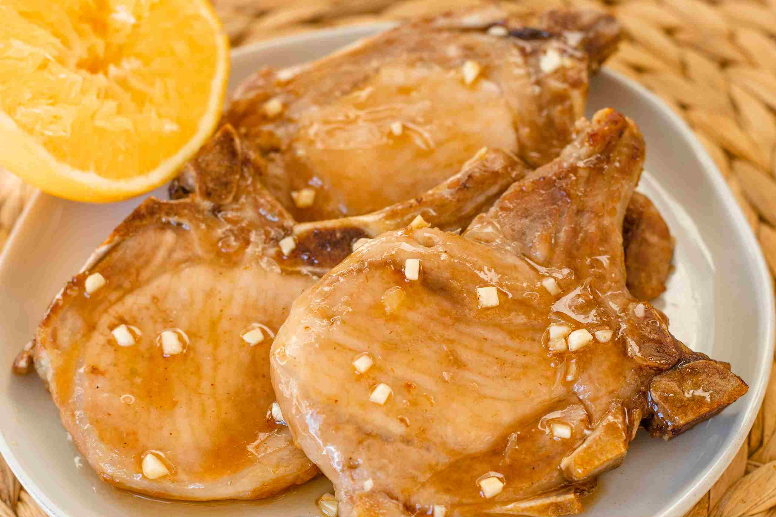 Orange & Honey Glazed Pork Chops - Common Threads