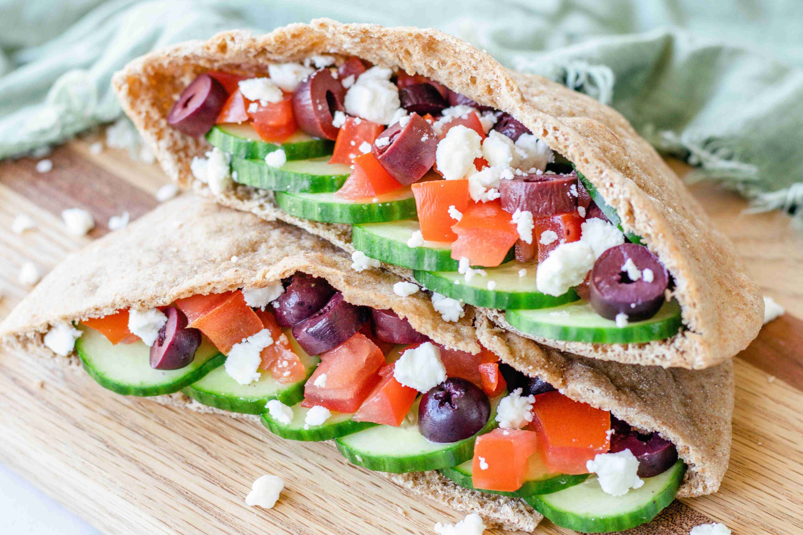 Veggie Pita Pockets - Common Threads
